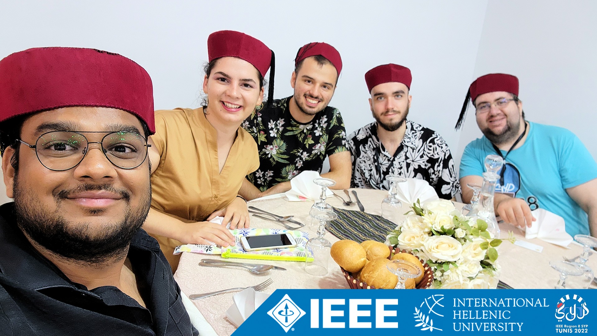 IEEE IHU Student Branch at the IEEE Region 8 SYP 2022 - Tunis